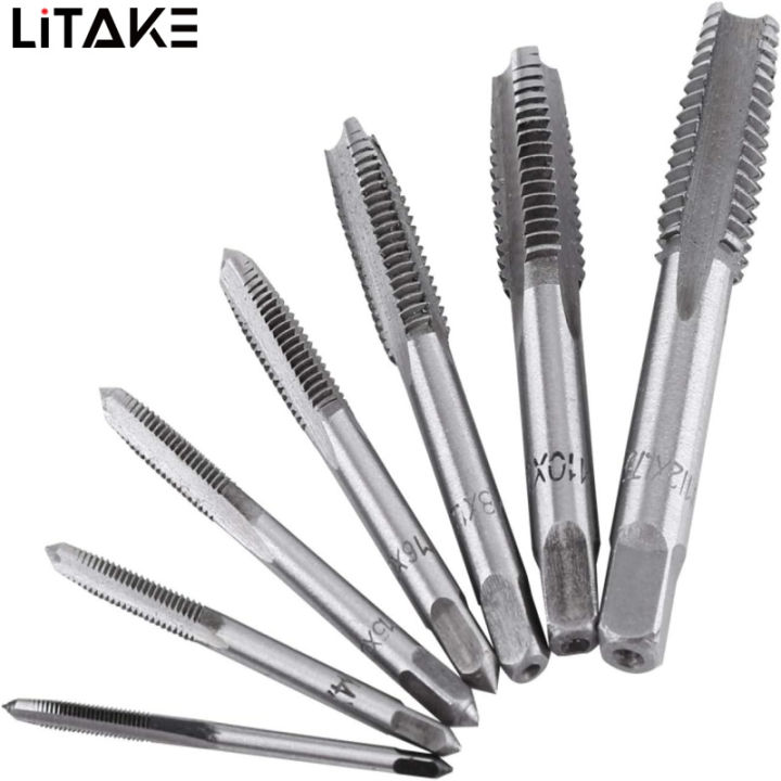 Machine Screw Thread Metric Plug Tap M3 M4 M5 M6 M8 M10 M12 Mechanical ...