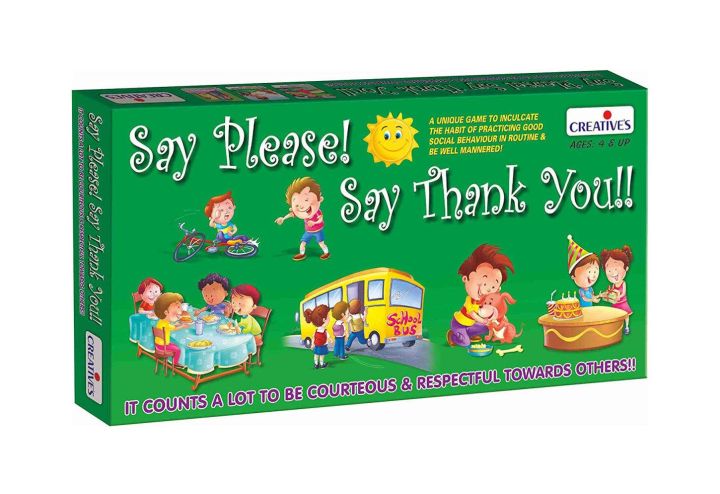 Creative's Say Please ! Say Thank You !! Educational Game | Lazada ...