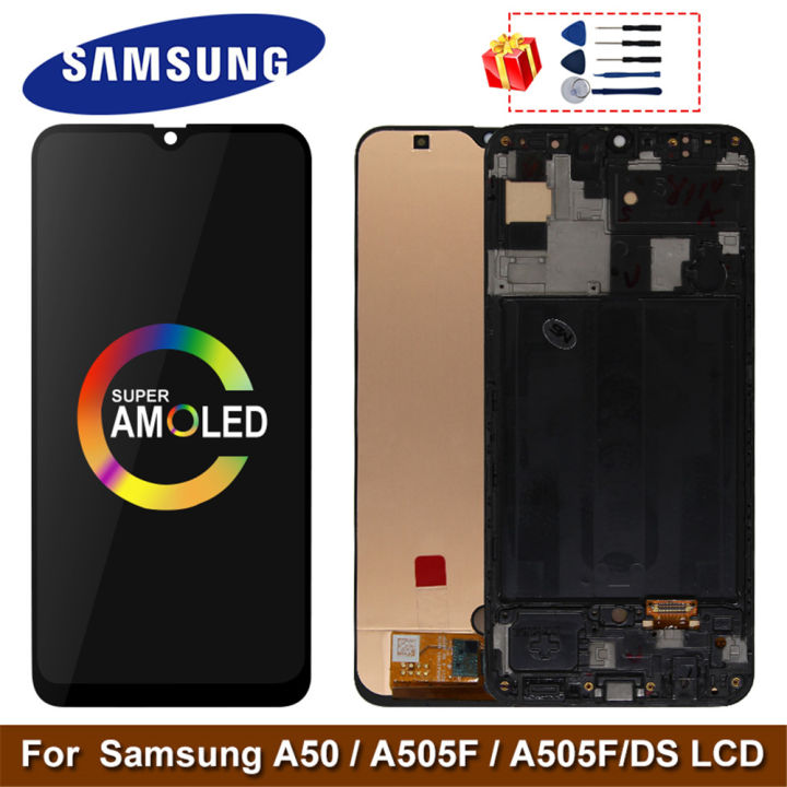 IPARTSEXPERT Original LCD For Samsung Galaxy A50 LCD Samsung A50s LCD ...