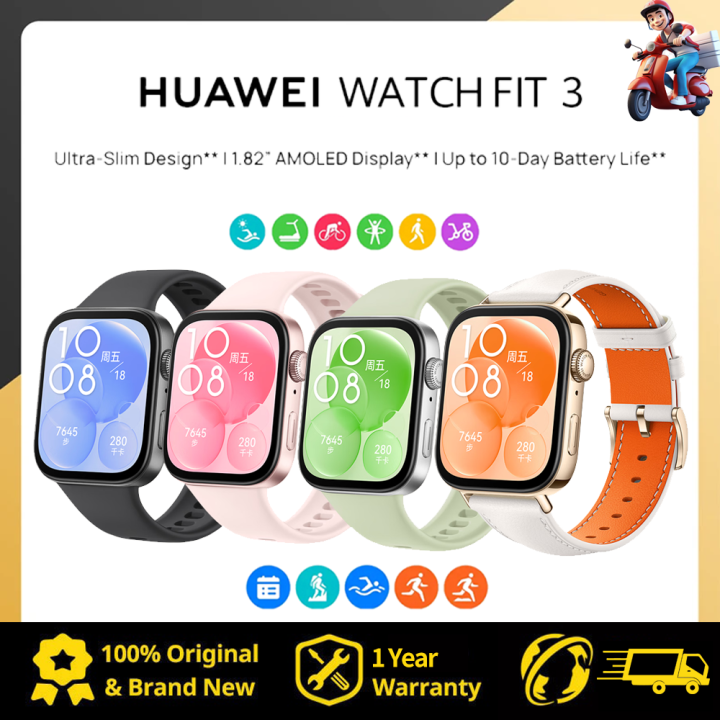 【2-3 Days Delivery】HUAWEI WATCH FIT 3/HUAWEI WATCH FIT 2 Smartwatch ...