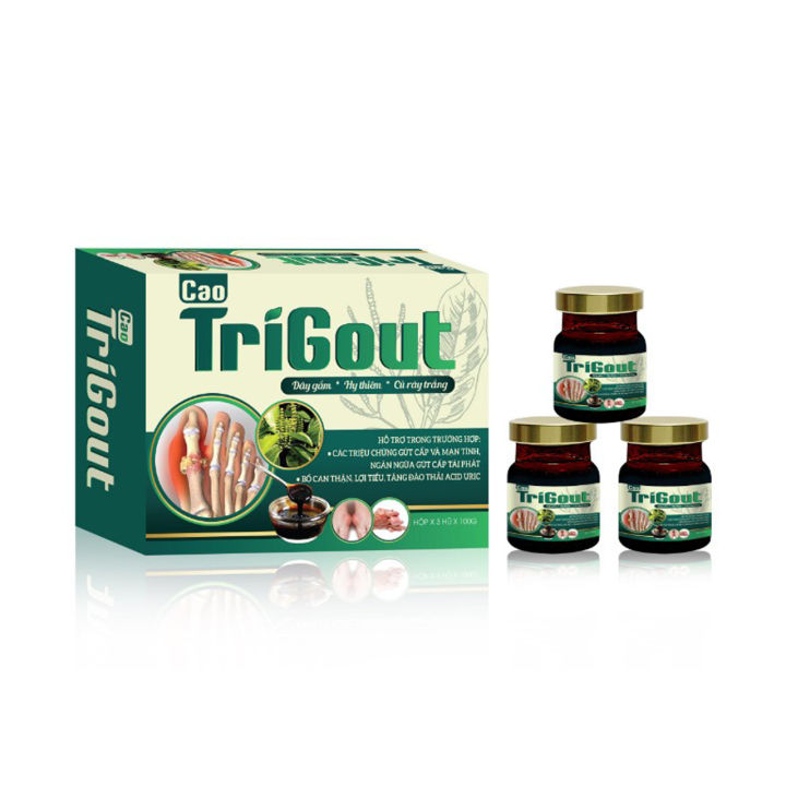 Tri Gout - Cao lỏng giảm gút - Thành phần từ thảo dược - giảm acid máu ...