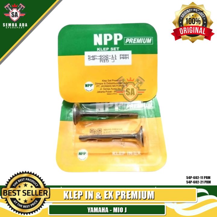 VALVE SET / PAYUNG KLEP IN EX PREMIUM NPP MIO J ORIGINAL NPP 100% | Lazada Indonesia