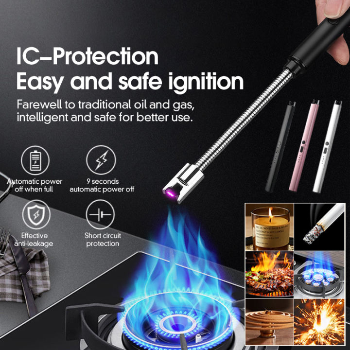 ATO Igniter Electric Lighter Candle Igniter USB Type C Rechargeable Gas ...
