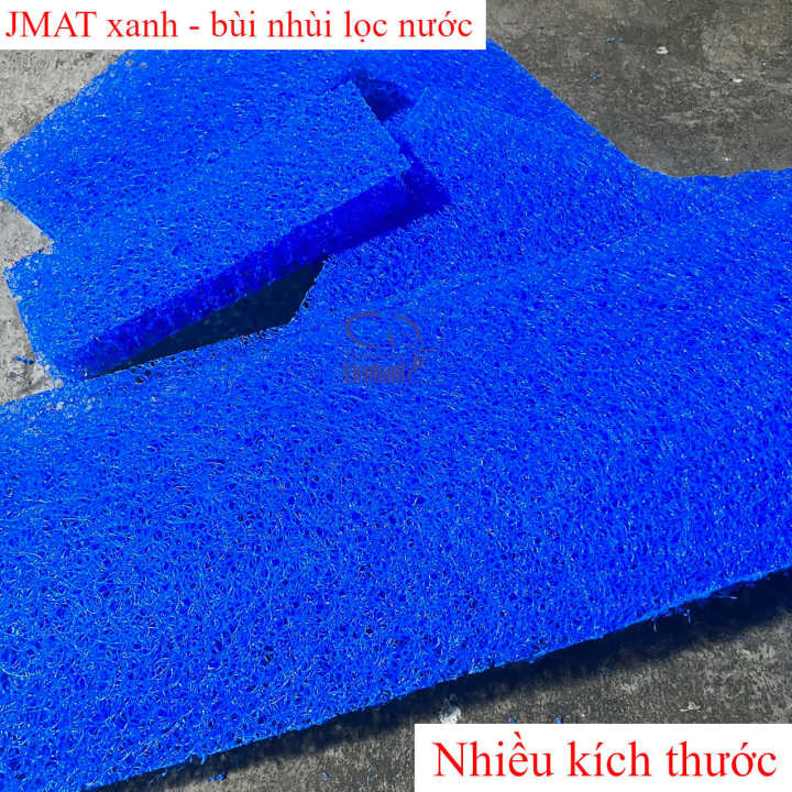 JMAT - Bùi nhùi xanh không keo Jmat dùng làm tấm lọc thô cho hệ thống ...
