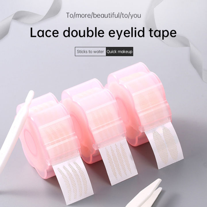 Traceless Lace Double Eyelid Patch Waterproof Sweat Resistant Double ...