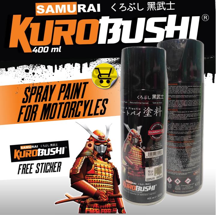 Original Samurai Spray Paint Standard Color 400ml | Lazada PH