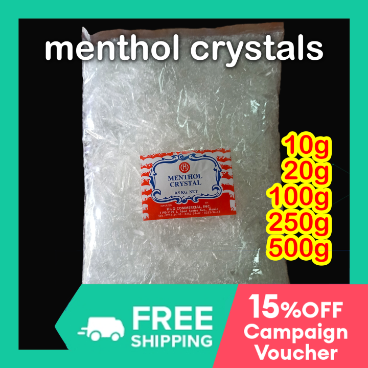 Hyco MENTHOL CRYSTALS (Food Grade) for Aromatherapy Flavor Inhalator ...