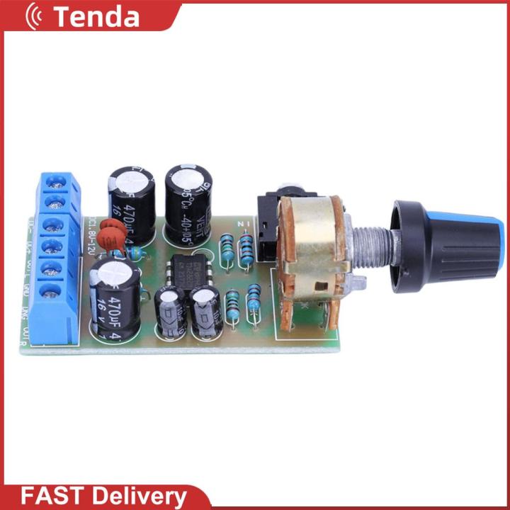 TDA2822M Portable Amp Board Module DC1.8-12V 2.0 Channel Volume Control ...