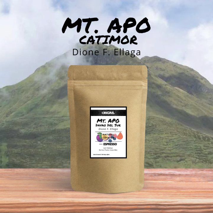 R/D: 1/29 Mt. Apo Davao Dione Ellaga Espresso-Roasted Arabica Coffee ...