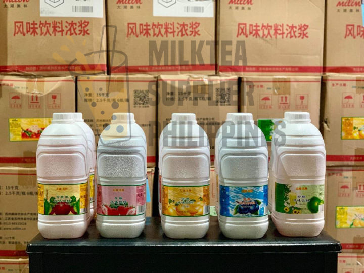 Milin syrup 2.5kg for milktea,fruit tea etc. | Lazada PH