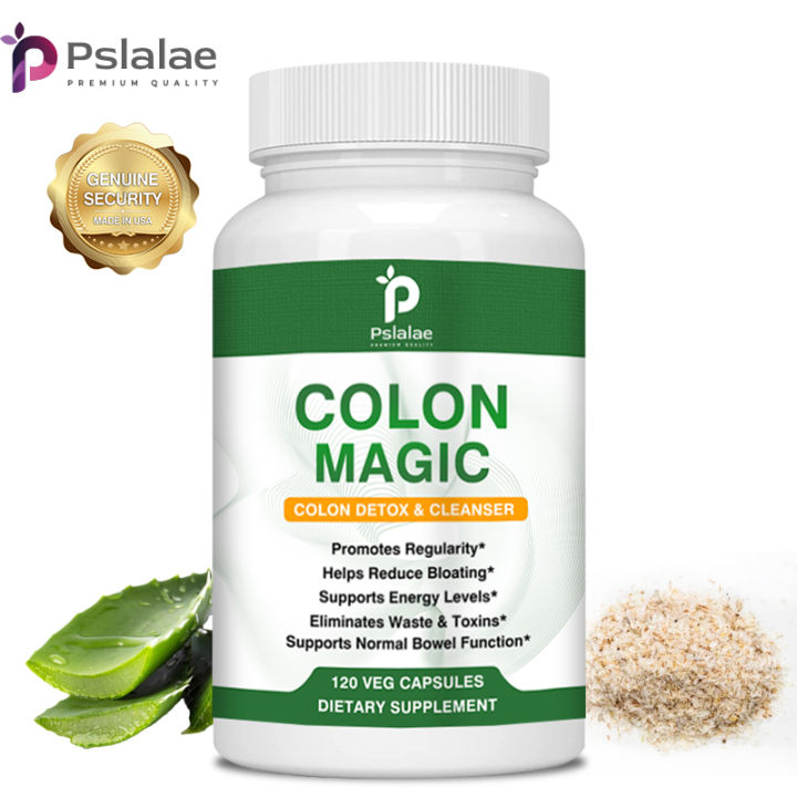 Mga kapsula ng COLON MAGIC - may mga halamang gamot tulad ng rhubarb ...