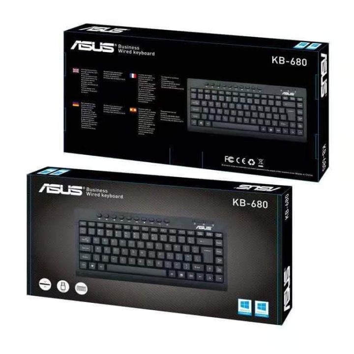 ASUS KEYBOARD KB-680 [WIRED] | Lazada PH
