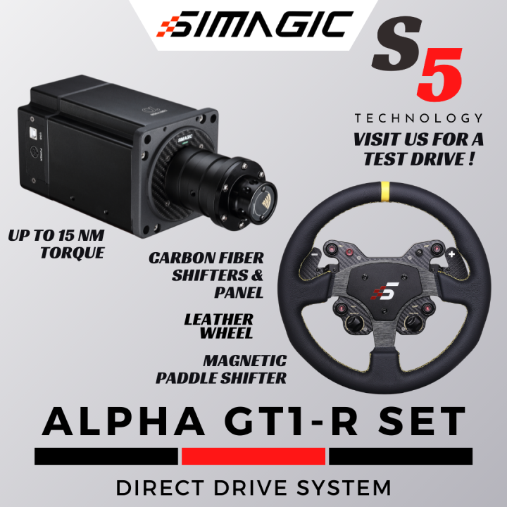 Simagic Alpha Direct Drive Wheelset / Simagic Alpha Direct Drive system ...