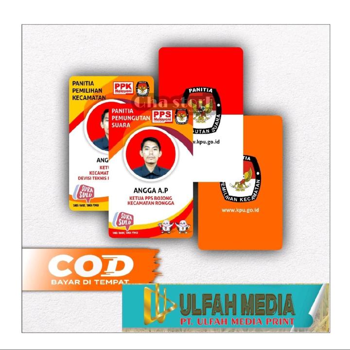 CETAK ID CARD PANITIA BAHAN PVC Cards | Lazada Indonesia