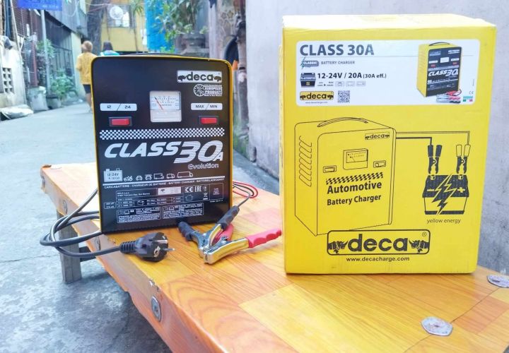 DECA Portable Car Battery Charger Class30A 12/24V HEAVYDUTY | Lazada PH