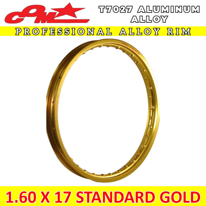1.60 X 17 COMSTAR Standard Type Alloy Rim (Anodized) [1 PC] | Lazada PH