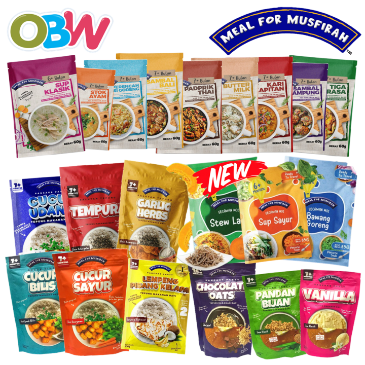 MEAL FOR MUSFIRAH Baby Food Paste | Ready to Eat | Pes Makanan Bayi ...