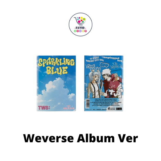 Weverse Album Ver TWS 1st Mini Album SPARKLING BLUE | Lazada Singapore