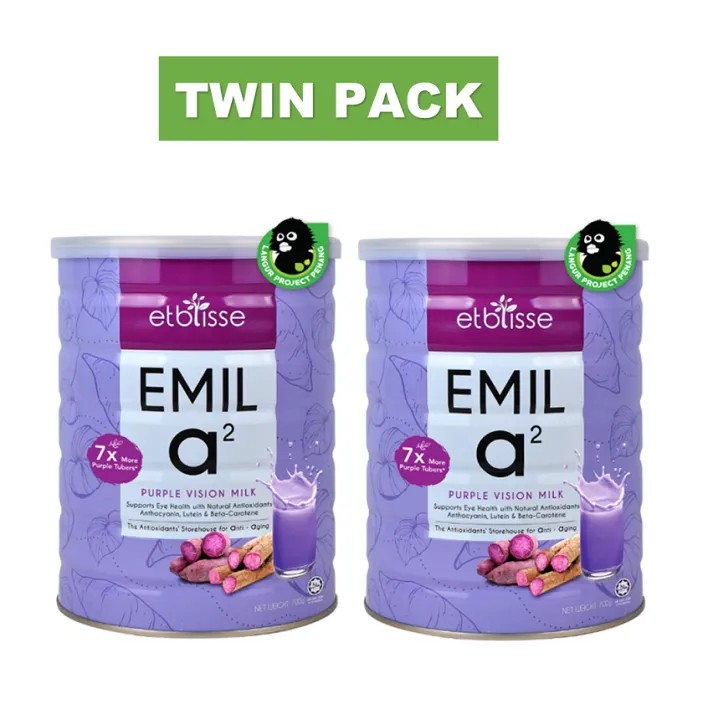 Etblisse Emil a2 Purple Vision Milk 700g (HALAL), Expiry 21-May-2027 ...