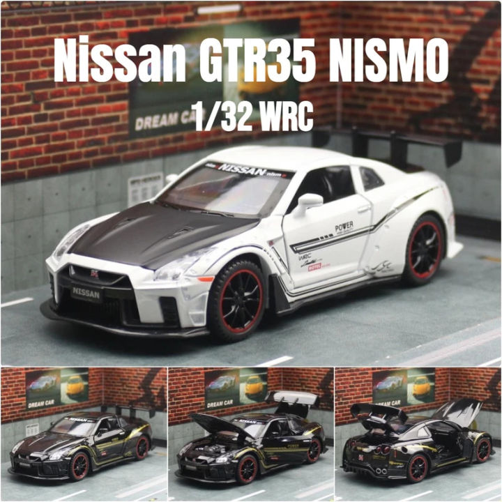 SDS1/32 Nissan Skyline GTR R35 Nismo GT3 Racing Toy Car Model For ...
