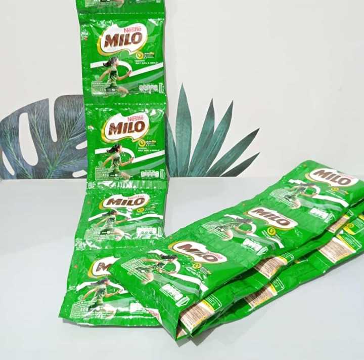 MILO Activ-Go Susu Bubuk Coklat Sachet 22gr 1 Renteng Isi 10 Pcs ...