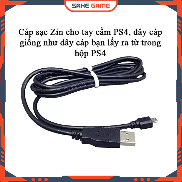 Cáp Sạc Micro USB Tay Cầm PS4 Zin Cáp Sạc Micro USB Tay Cầm Dualshock 4 ...