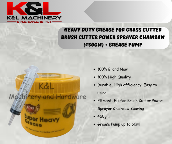 EOILS HEAVY DUTY Grease For Grass Cutter Brush Cutter Power Sprayer ...