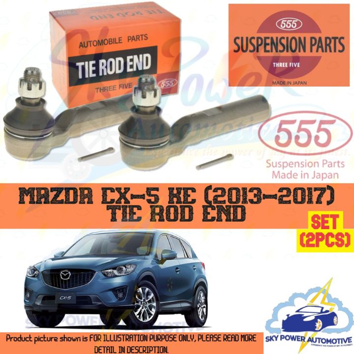 MAZDA CX-5 (CX5) KE (2013-2017) 555 JAPAN BRAND STEERING TIE ROD END ...