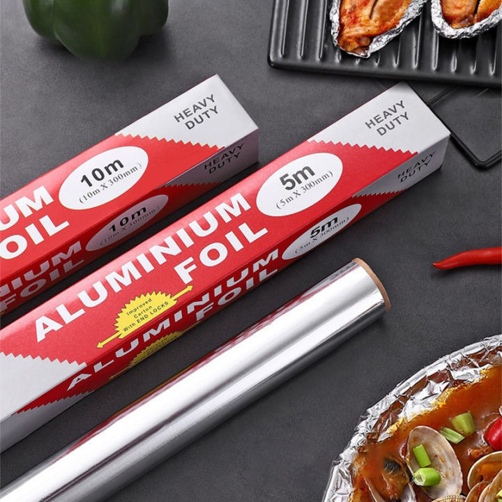 Household thickened tin paper, one-time baking aluminum foil paper ...