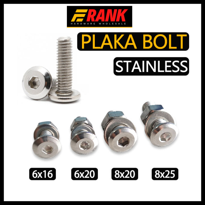 Plate number Bolt for Motorcycle and Car Frank Hardware | Lazada PH