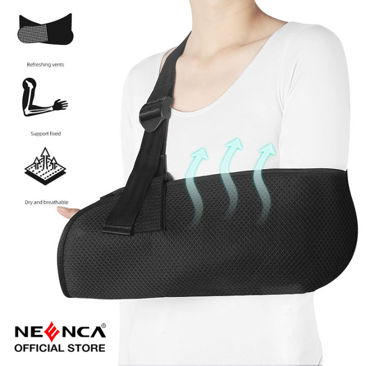 NEENCA Adjustable Arm Sling Sport for Adult & Kids- Lightweight ...