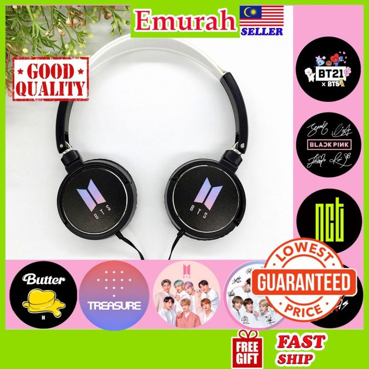 Headphone BTS BE Dynamite BLACKPINK NCT BTS21 TRE ENHYPEN SEVENTEEN ...