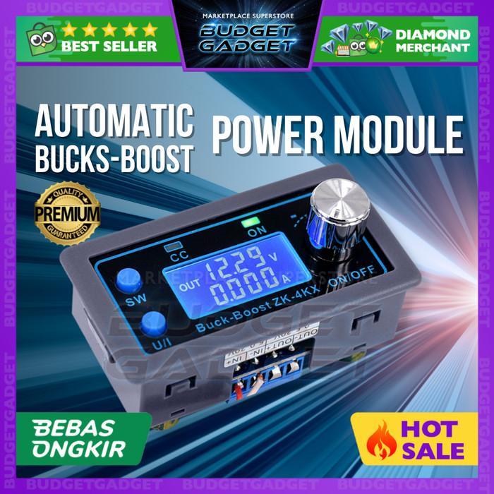 MODULE DC BUCK BOOST CONVERTER CC CV 30V 4A WITH LED DISPLAY - ZK-4KX ...