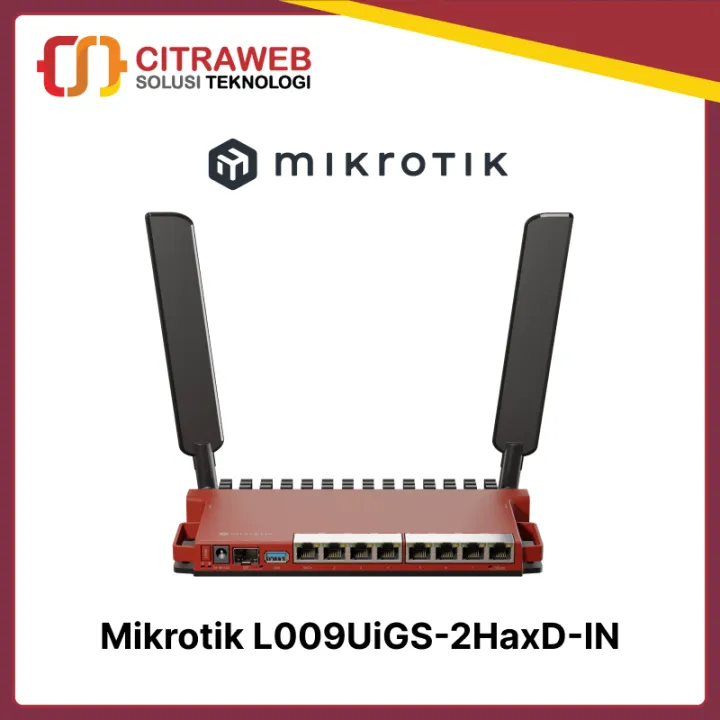 Mikrotik Routerboard L009UiGS-2HaxD-IN Router Wireless Wi-Fi 6 | Lazada ...