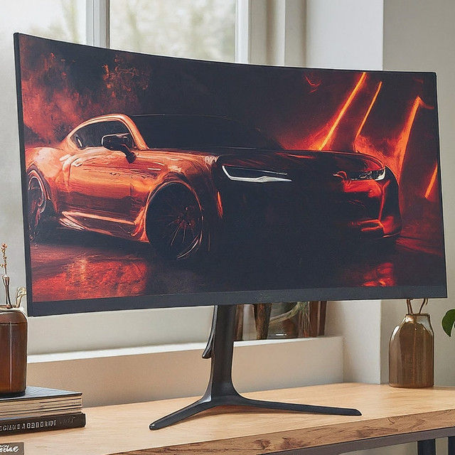 21 Inch 4K UHD Monitor, OLED Display, Anti-Blue Light, USB Type C, and ...