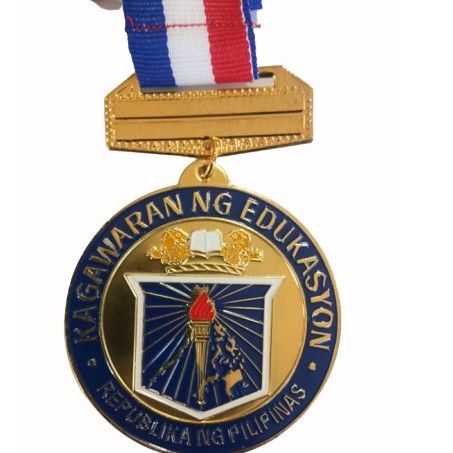DEPED KAGAWARAN MEDALS 6 CM GOLD ( 5 PCS PER ORDER ) | Lazada PH
