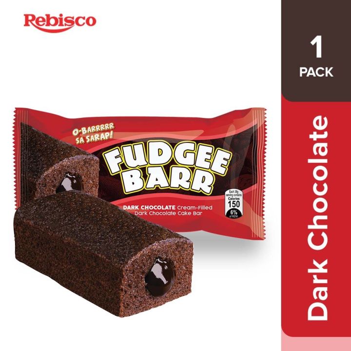 Fudgee Barr Dark Choco 39G X 10Pcs | Lazada PH