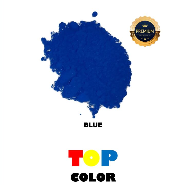 BLUE IRON OXIDE PIGMENT for cement concrete / color cement / coloured ...