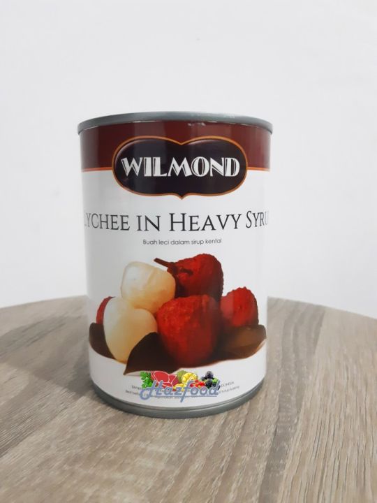 Wilmond Lychee in Heavy Syrup Thailand 565g - Buah Lychee Syrup Kental ...