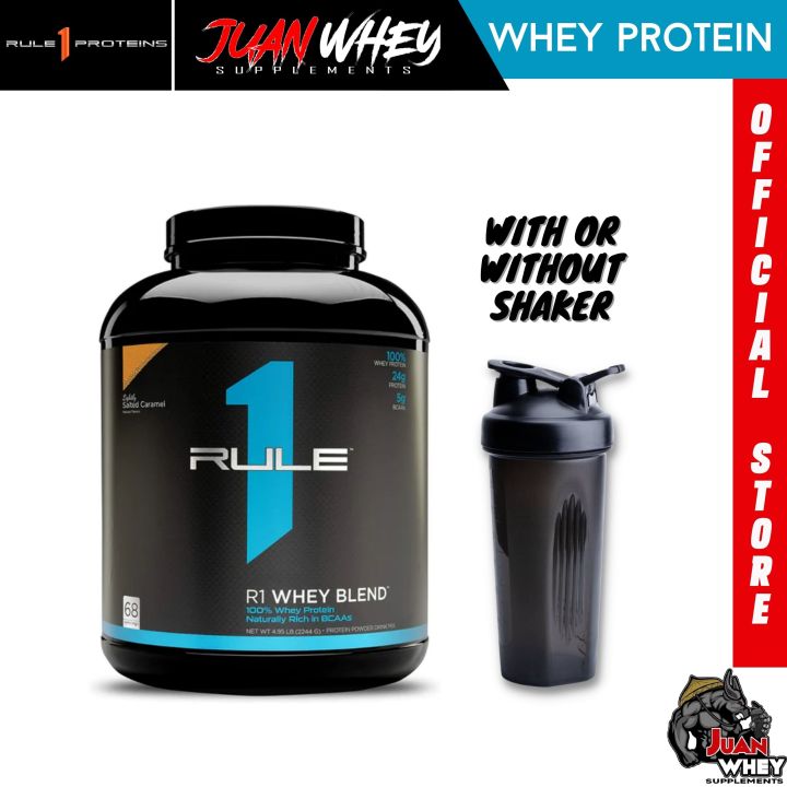 Rule 1 R1 Whey Blend with Shaker 5LBS Sealed | Lazada PH