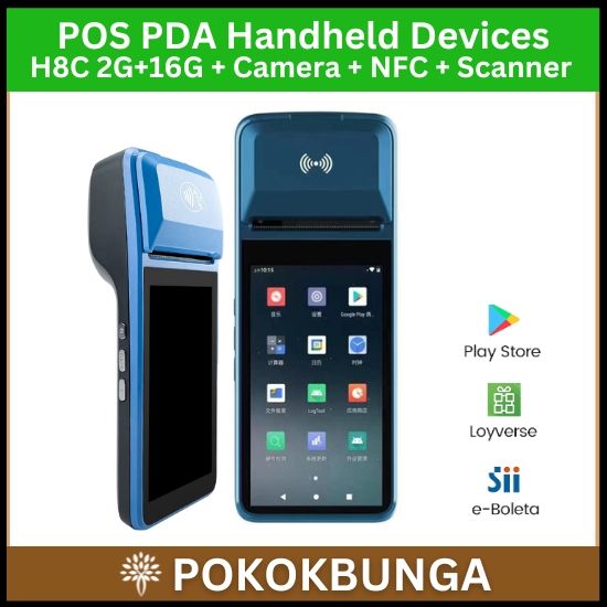 H8c Android 11 2g Plus16g Camera Nfc Scanner Mobile Handheld Pos Pda