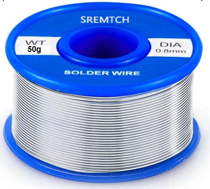 50g 0.8mm tin core welding wire, wire solder, tin coil | Lazada Singapore