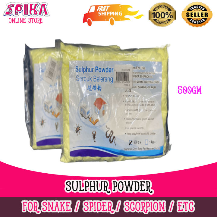 SULPHUR POWDER 500GM | Lazada