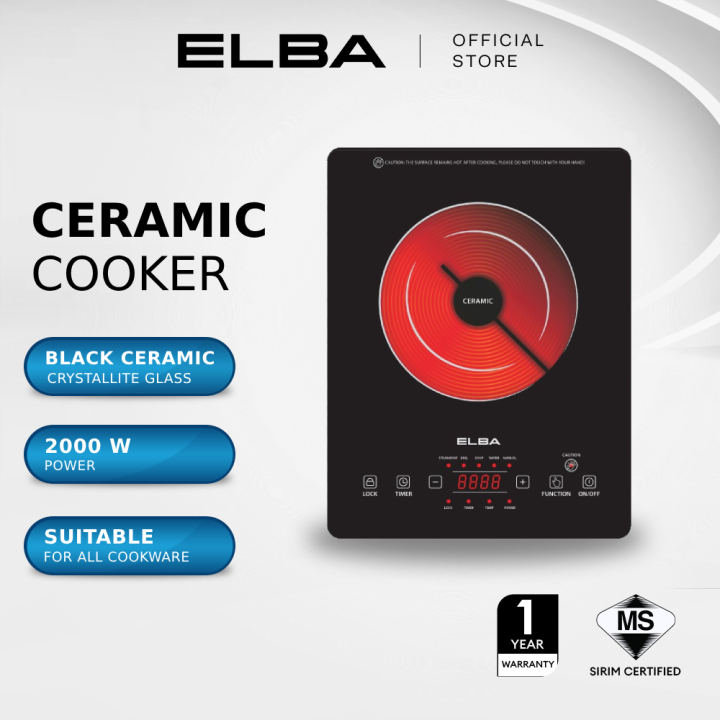 Elba ceramic cooker review store