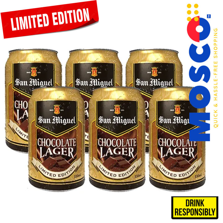 Chocolate Lager Limited Edition San Miguel Chocolate Flavored Beer ...