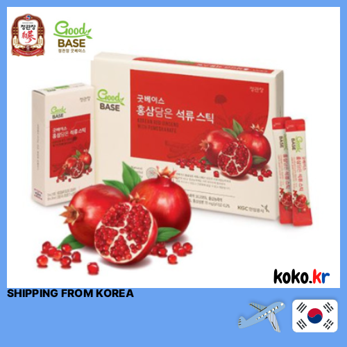 [Cheong Kwan Jang] Good Base Korean Red Ginseng with Pomegranate 10ml X 30 sticks | Lazada