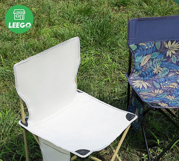 LEEGO Outdoor Folding Chair Kerusi Lipat Portable Backrest With Pocket ...