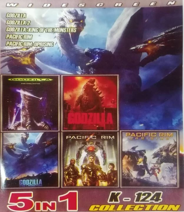 DVD Godzilla / Pacific Rim All in 1 Collection - Action Thriller | Lazada