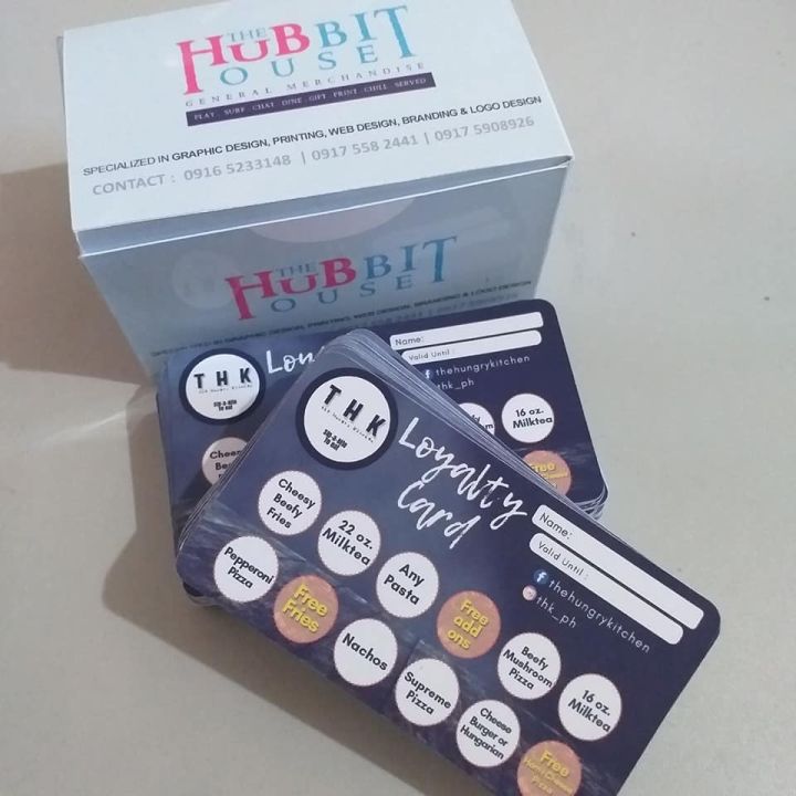 LOYALTY | STAMP CARD | 100 PCS PER BOX/ORDER | Lazada PH