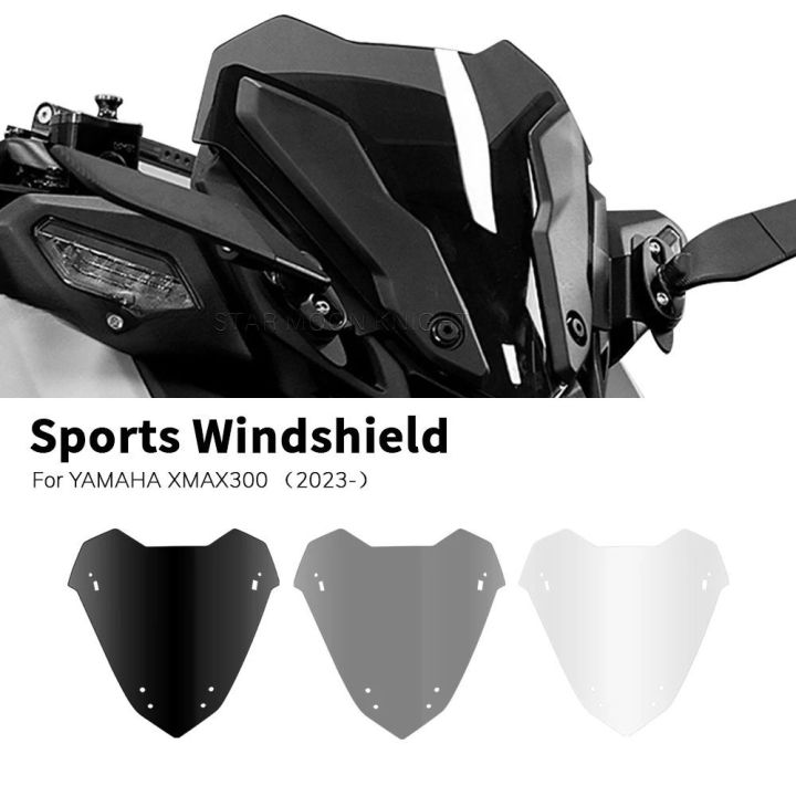 Motorcycle Sports Visor Windshield Windscreen Wind Shield Deflectore ...